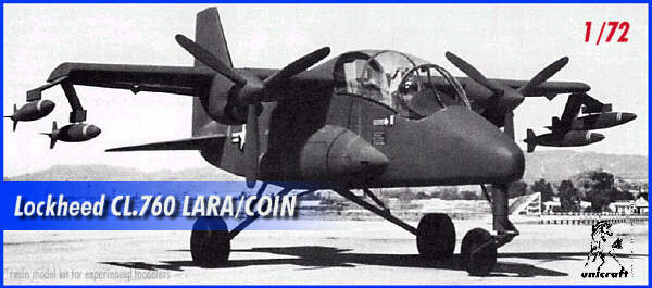 Unicraft Models 1/72 Lockheed CL.760