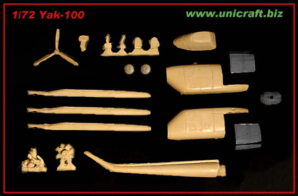 Unicraft Models 1/72 Yak-100